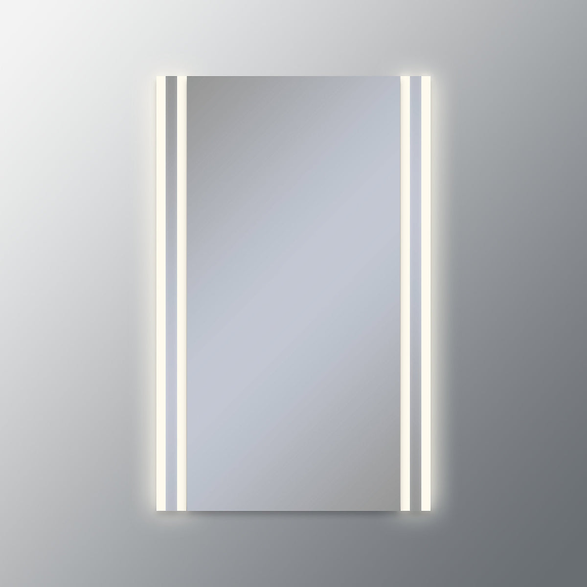 robern GLB40ULSS3D Vesper Vertical Lighting, 2-3/4" x 40" x 4-5/8", Ou ...